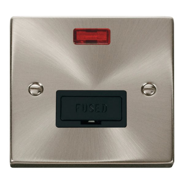 Click Deco Victorian Satin Chrome with Black Inserts at UK Electrical ...