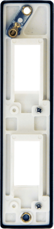 Click Deco Victorian Black Nickel 2 Gang 2 Aperture Unfurnished ...