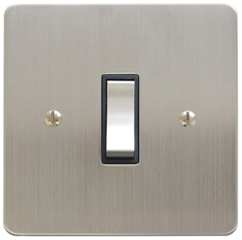 Focus SB Ambassador ASC11.1B 1 gang 20 amp 2 way rocker switch in Satin ...