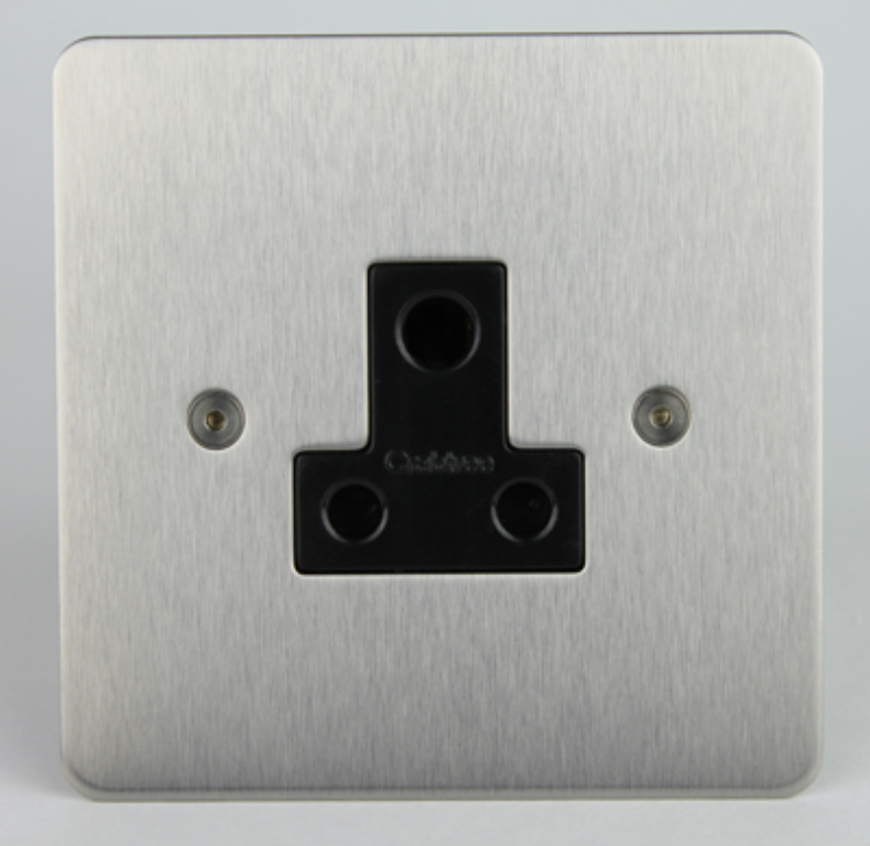 Focus SB Horizon HSS20.1B 1 gang 5 amp unswitched socket in Satin ...