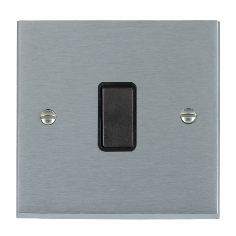 Hamilton Cheriton Victorian Satin Chrome 1 Gang 10AX Intermediate ...