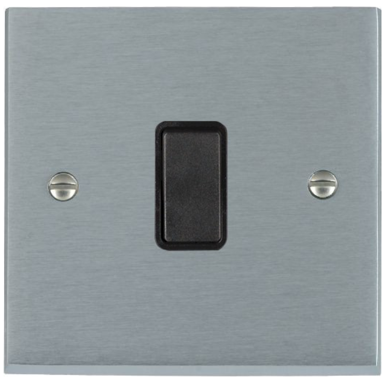 Hamilton Cheriton Victorian Satin Chrome 1 Gang 10AX Intermediate ...