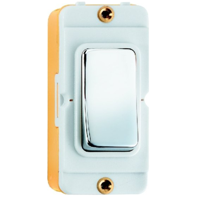 Hamilton GRID-IT 10AX Push To Make/Break Retractive Switch Module with ...