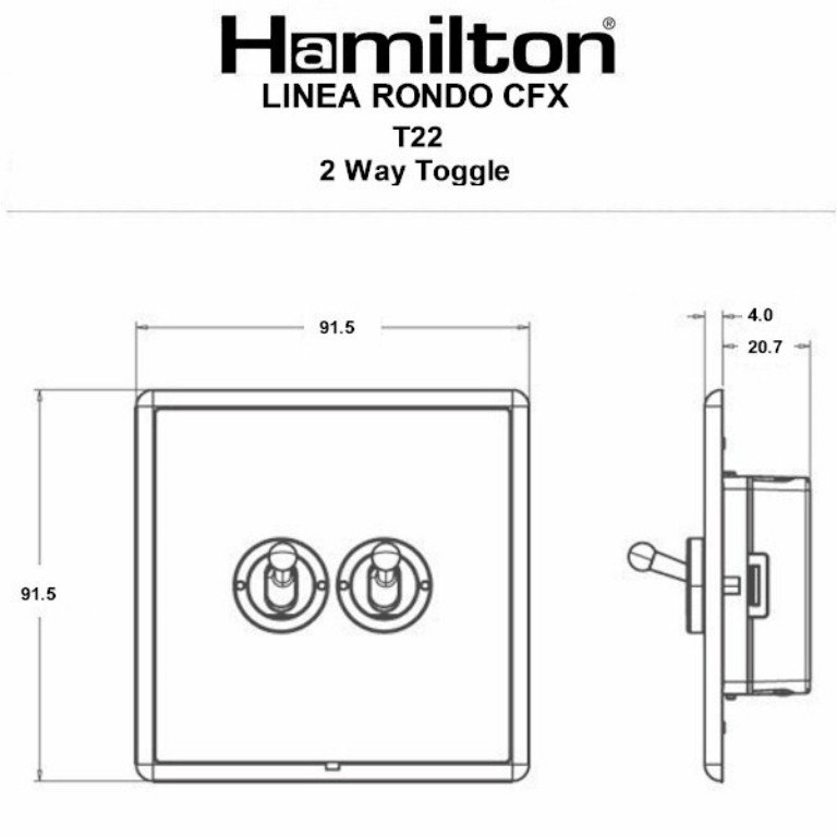 Hamilton Linea-Rondo CFX Connaught Bronze Frame/Connaught Bronze Plate ...