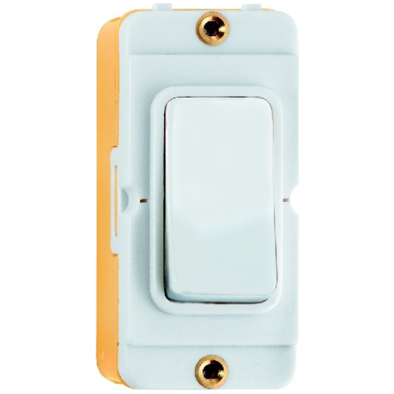 Hamilton GRID-IT 20AX Intermediate Switch Module with White Rocker and ...