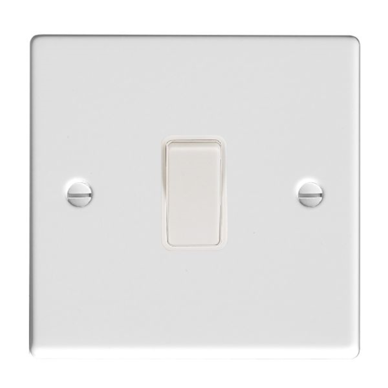 Hamilton Hartland Gloss White 1 Gang 10AX Intermediate Switch with ...
