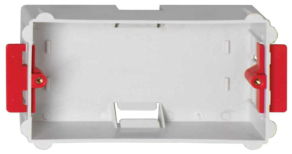 Deta Electrical DB2548 2 Gang 35mm Flush Dry Lining Box for Flat Plate ...
