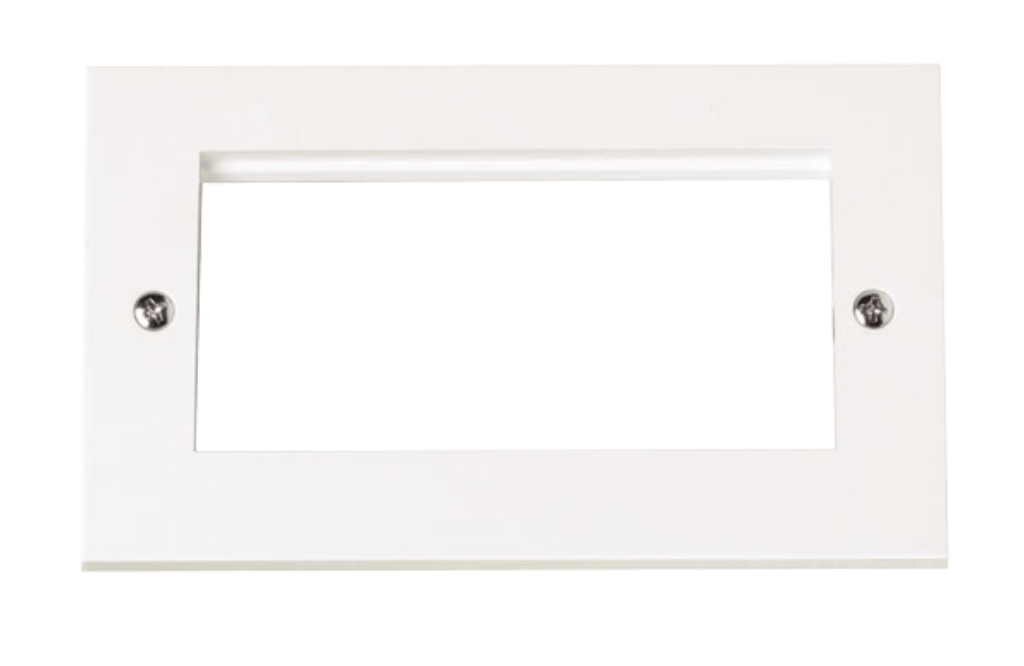 Click Polar PRW312 Twin Plate Quad Aperture For Media Modules | UKES