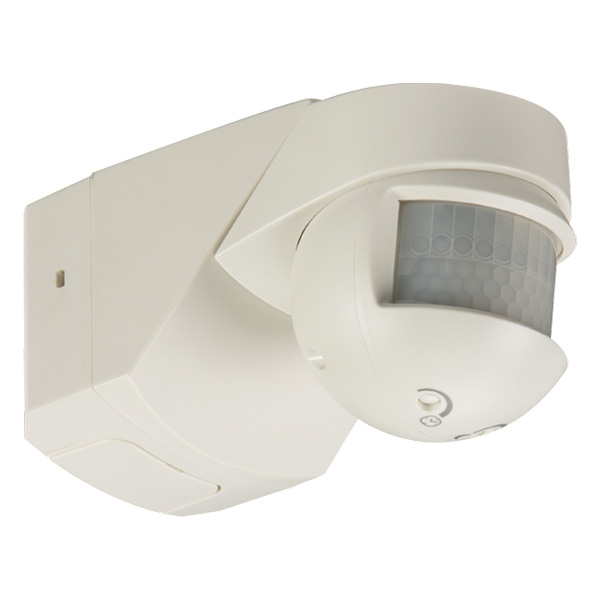 Knightsbridge IP55 200° White PIR Sensor (OS001) | UKES
