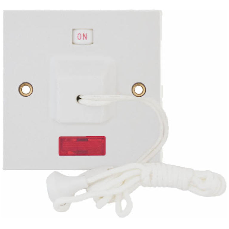 Selectric Square LG954N 45A Double Pole 1 Way Ceiling Pull Switch with ...