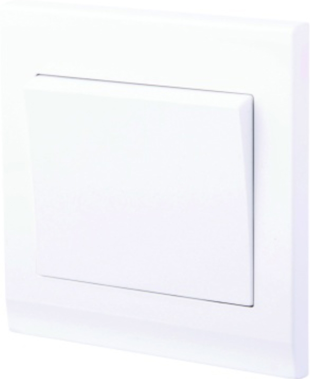 Retrotouch Simplicity White 1 Gang 2 Way Retractive Light Switch | UKES