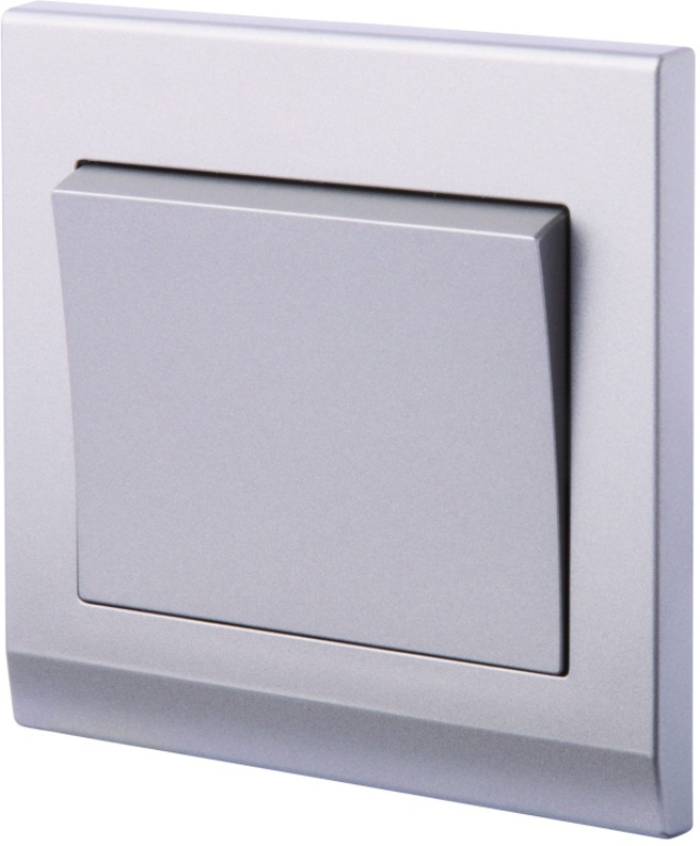 Retrotouch Simplicity Mid Grey 1 Gang Intermediate Mechanical Light ...