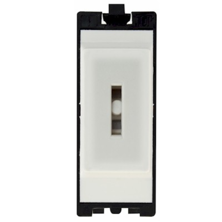 Hamilton Vogue White 20AX 2 Way Key Switch Grid Fix Module and Key | UKES