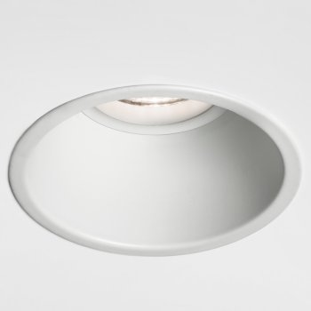 Astro Minima Round Textured White LED Downlight | UKES