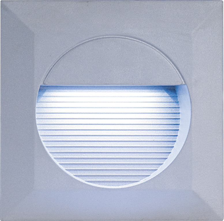 Knightsbridge 1.4W Square Grey LED Guide Light | UKES