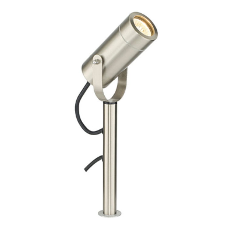 Saxby Lighting Palin 310mm Adjustable Stainless Steel IP44 GU10 Spike ...