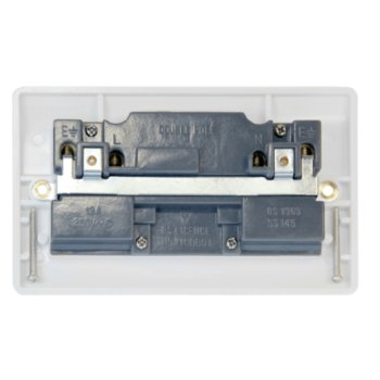 Click Mode 2 Gang 13A Switched Locating Plug Socket | UKES