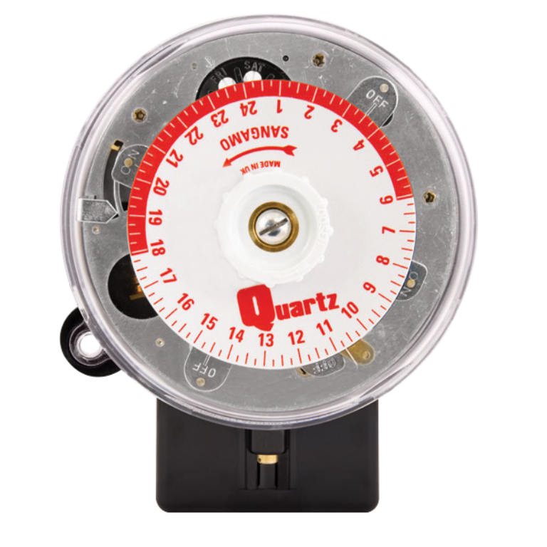Sangamo Round Pattern Standard 3-pin Time Switch with Battery Reserve ...