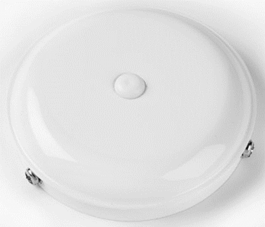 Fantasia 90mm White Ceiling Fan Base Plate | UKES