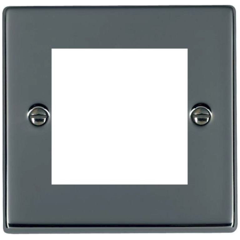 Hamilton Hartland Black Nickel 2 Module EuroFix 50x50mm Aperture Plate ...