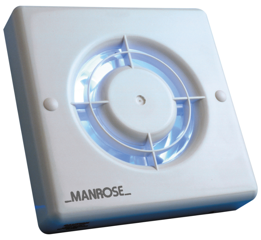 Manrose Energy Saving 100mm Extractor Fan with PIR Sensor | UKES