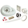 Manrose LED Showerlite Extractor Fan Kit - Warm White | UKES
