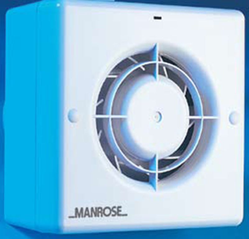 Manrose CF100 Centrifugal Extractor Fan with Timer | UKES