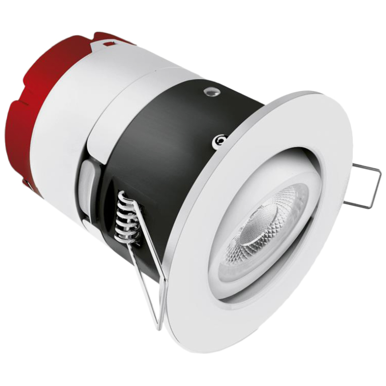 Aurora Lighting mPro 7W 4000K Dimmable Adjustable LED Downlight with ...