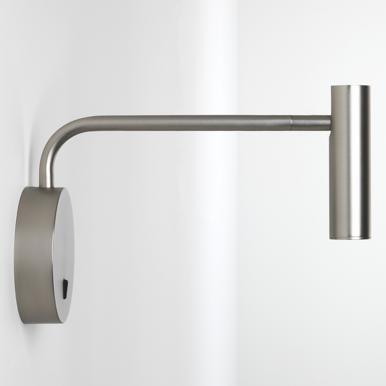 Astro Enna Matt Nickel LED Wall Light | UKES