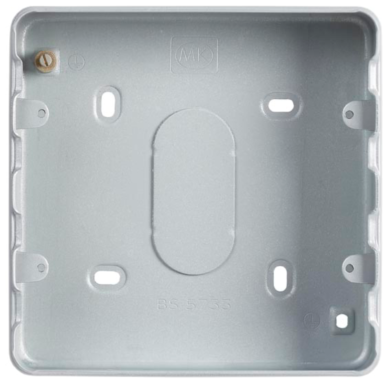 MK Electric Metal Clad Six and Eight Gang Surface Back Box | UKES