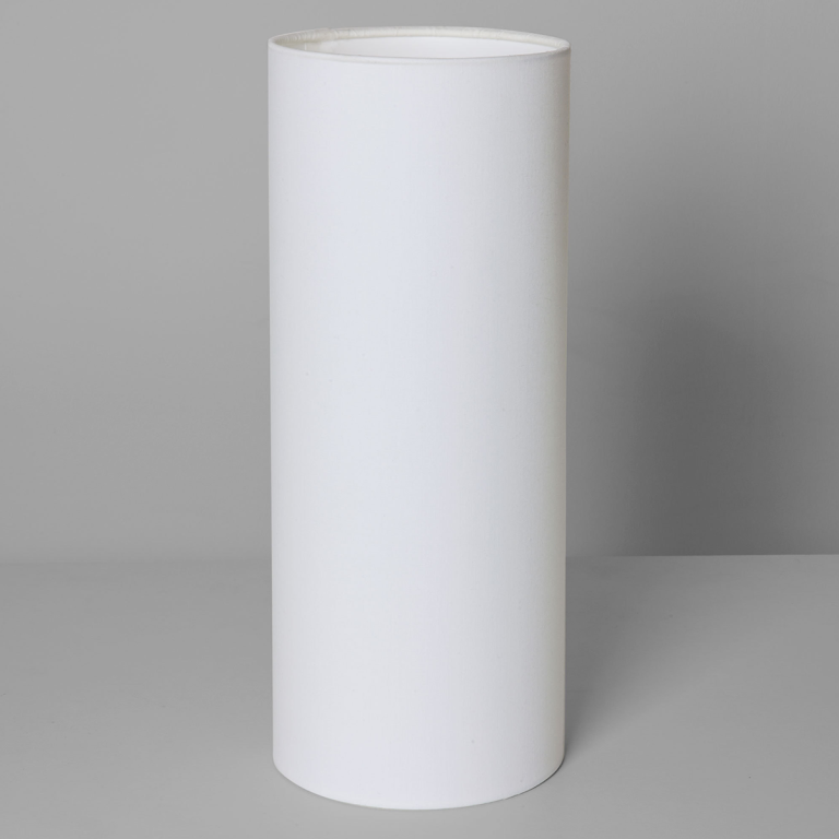 Astro Tube 135 White Fabric Shade | UKES