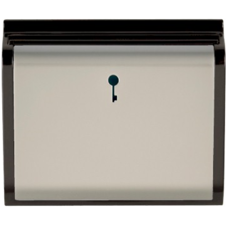 Hamilton EuroFix Satin Steel 50x50mm On/Off Card Switch Module with ...