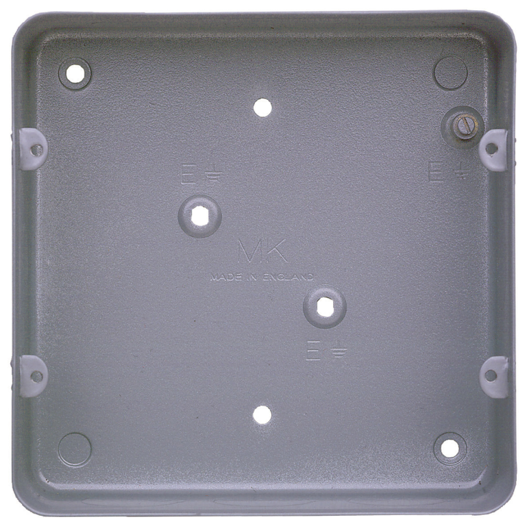 MK Electric Metal Clad Six and Eight Gang Flush Back Box | UKES