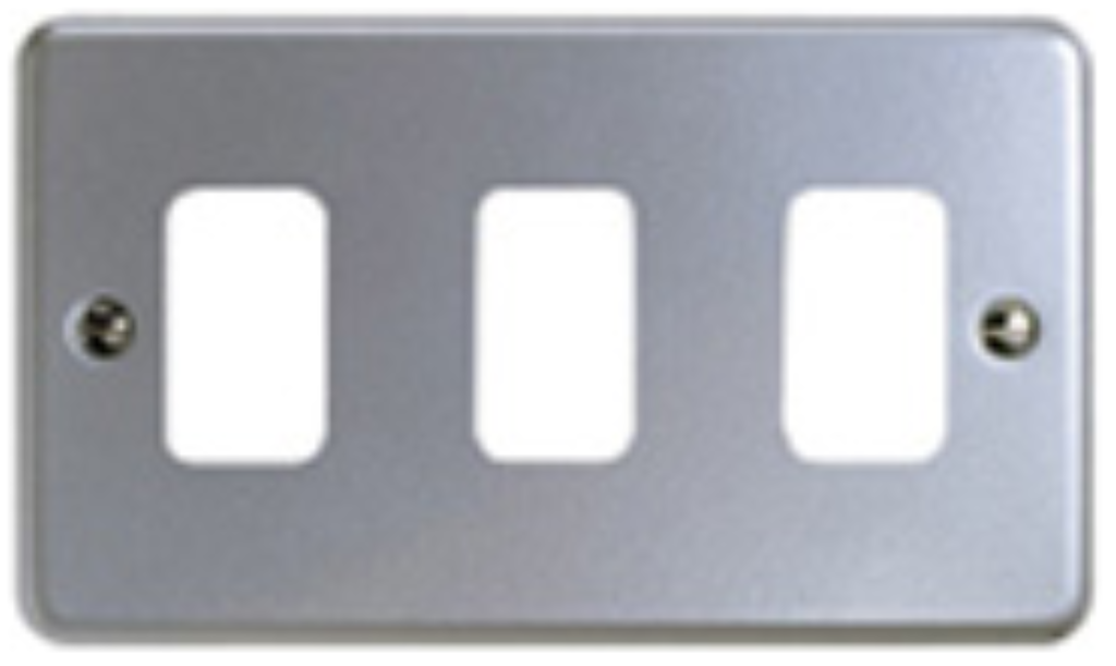 MK Electric Metalclad Plus™ 3 Module Grid Plate | UKES