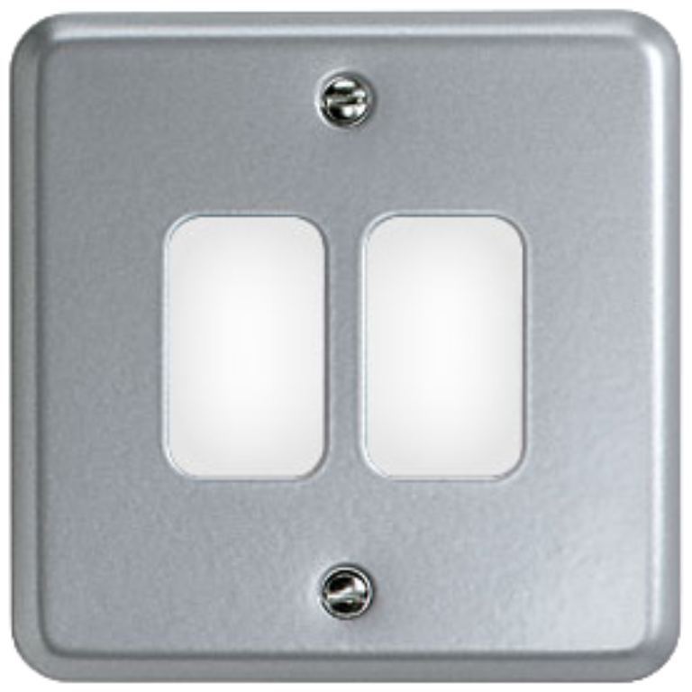 MK Electric Metalclad Plus™ 2 Module Grid Plate | UKES