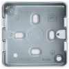 MK Electric Metalclad Plus™ 1 Gang 38mm Surface Back Box with 6x20mm ...