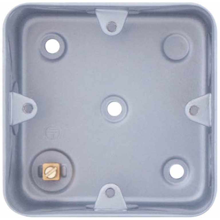Selectric Metal Clad 1 Gang Surface Mounting Box | UKES