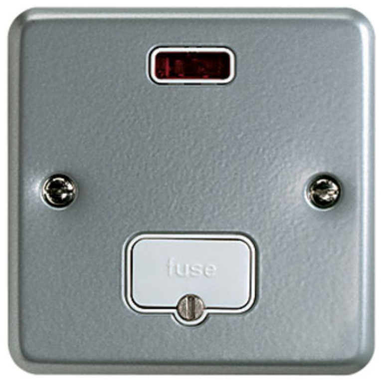 MK Electric Metalclad Plus™ 13A Unswitched Fused Connection Unit with ...