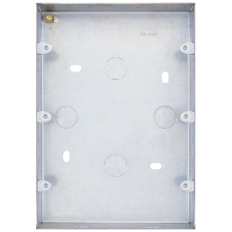 Selectric GRID360 12 Gang Galvanised Steel Back Box | UKES