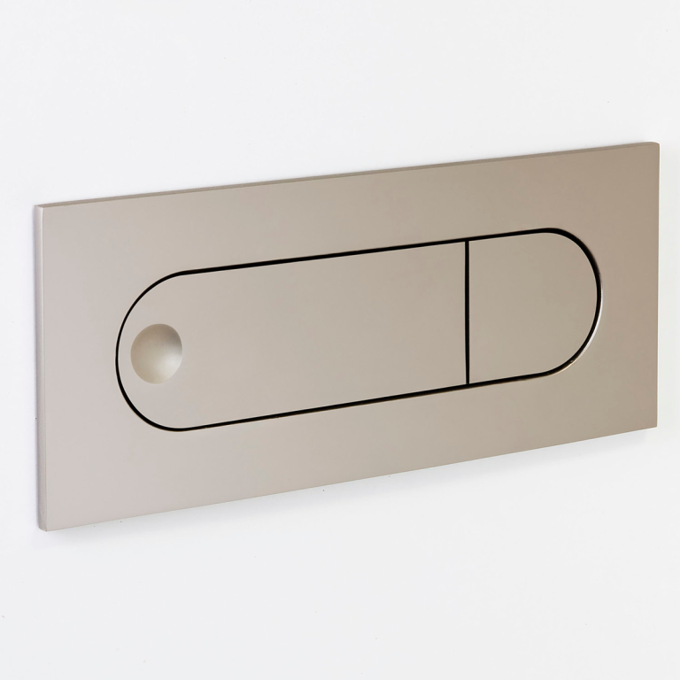 Astro Digit II Matt Nickel LED Wall Light | UKES