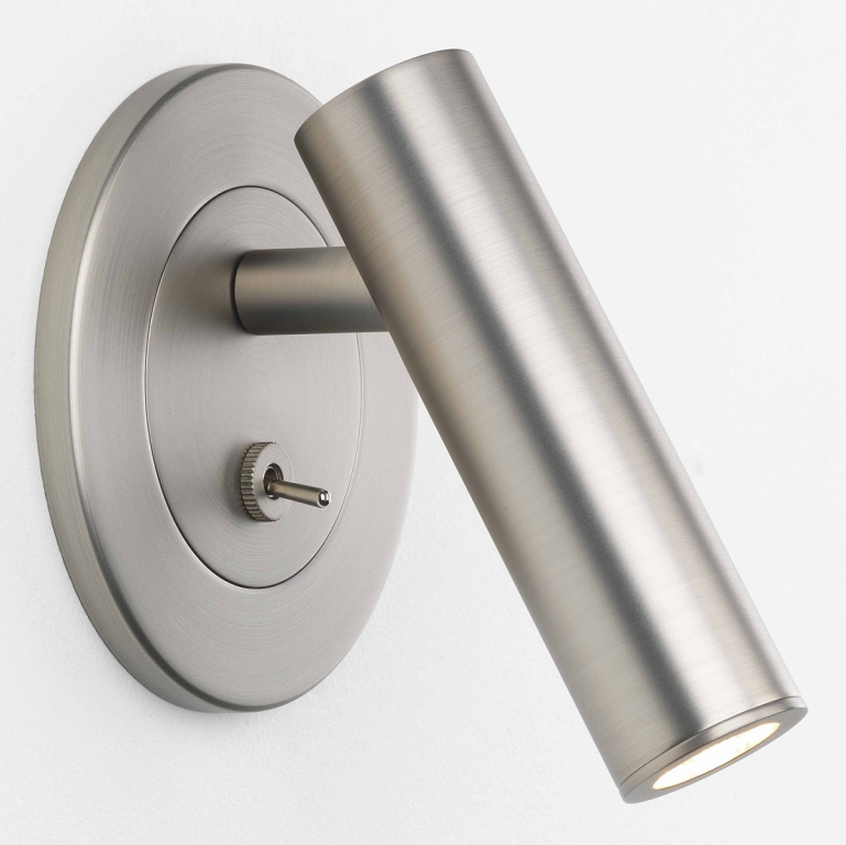 Astro Enna Recess Switched Matt Nickel LED Wall Reading Light | UKES