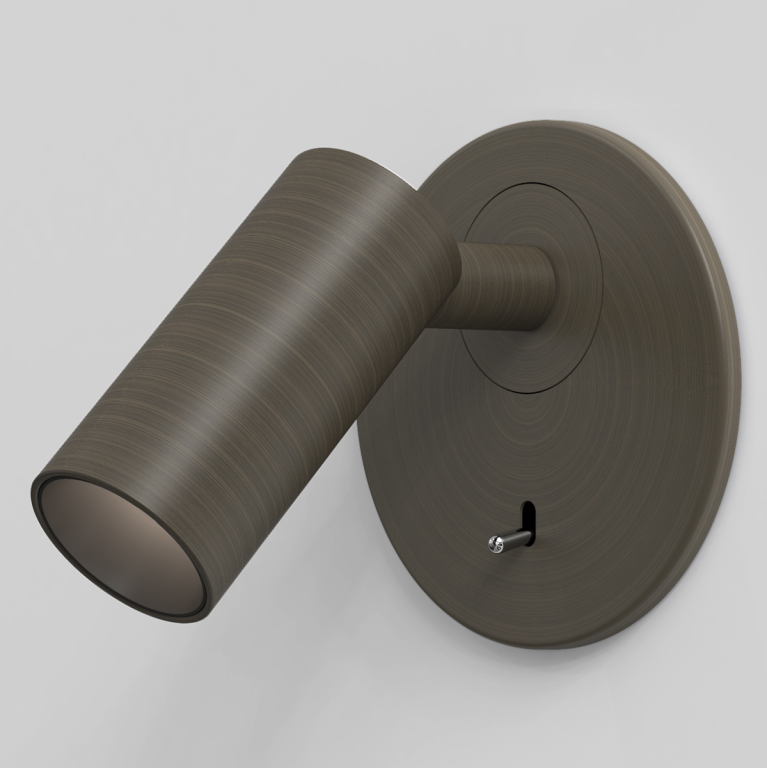 Astro Micro Recess Switched Bronze LED Wall Light | UKES