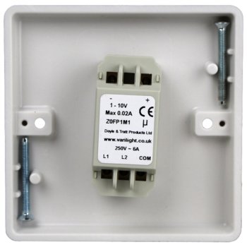 Varilight V-Dim Special White 1 Gang 2 Way Dimmer for Multiple HF ...