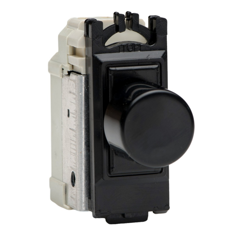 Varilight PowerGrid V-Pro Black 2 Way 0-300W Push-On/Off Rotary LED ...