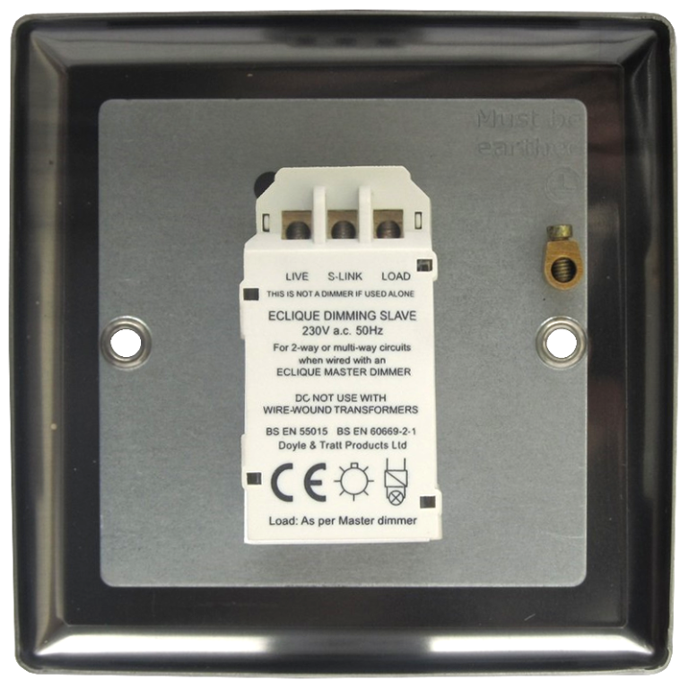 Varilight Classic V-Pro IR Mirror Chrome 1 Gang Tactile Touch Control ...