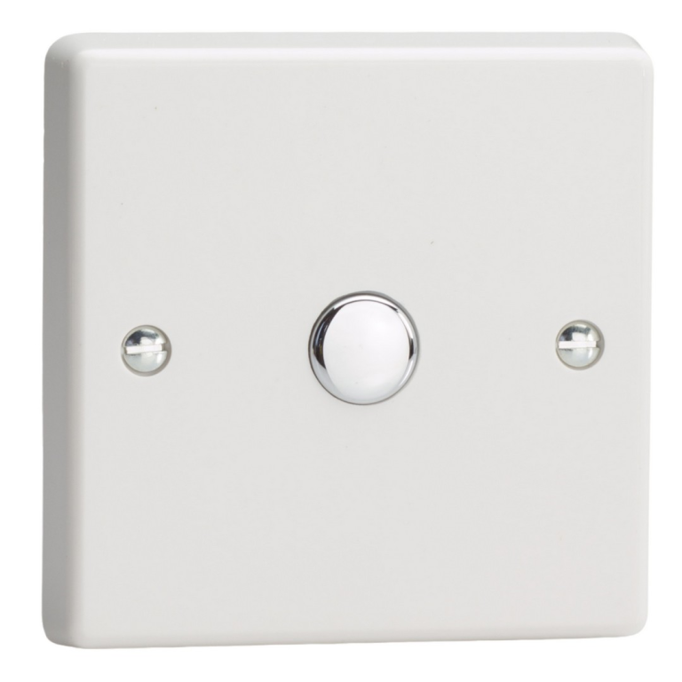 Varilight V-Pro IR White 1 Gang Tactile Touch Control Dimming Slave for ...