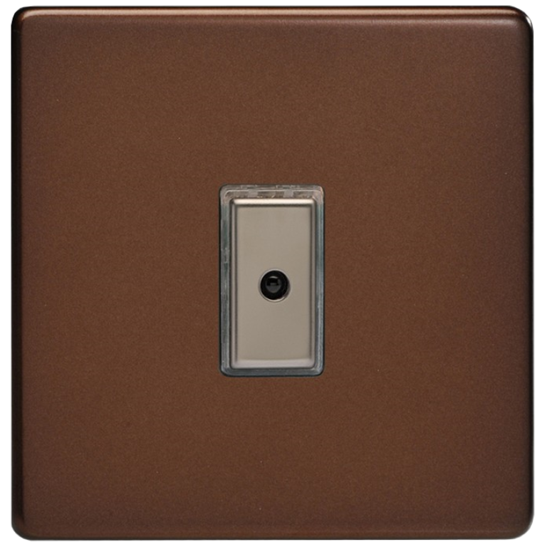 Varilight Screwless V-Pro Multi-Point Mocha 1 Gang 1 Way 0-100W Remote ...