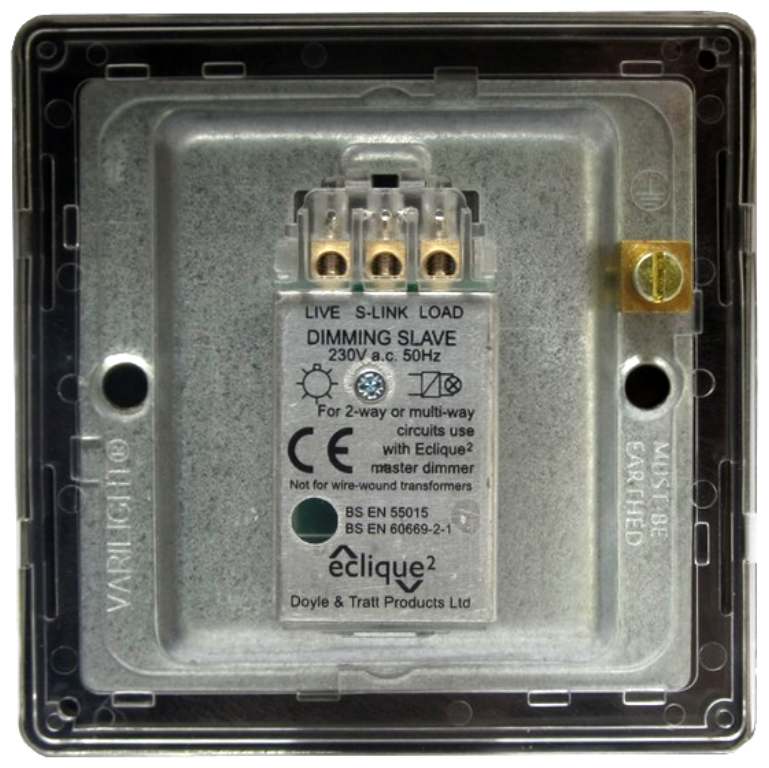 Varilight Screwless V-Pro Multi-Point Brushed Bronze 1 Gang Tactile ...