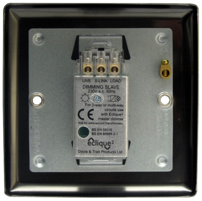 Varilight Classic V-Pro Multi-Point Victorian Brass 1 Gang Tactile ...