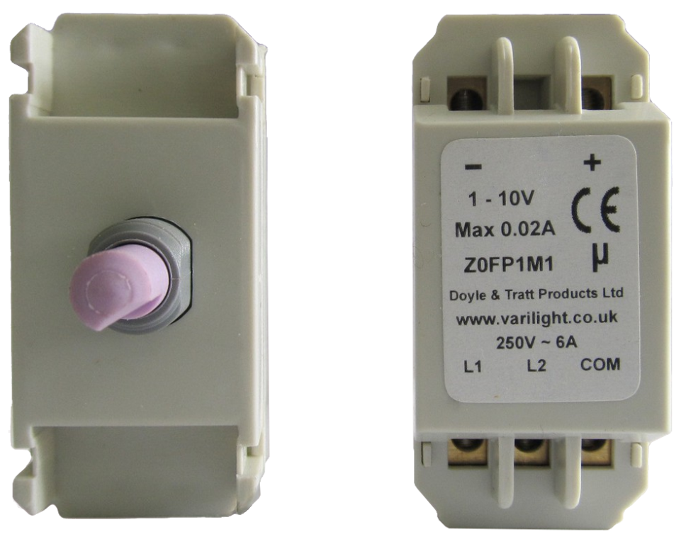 Varilight Replacement F-Series 2 Way 1-10V Dimmer Module | UKES